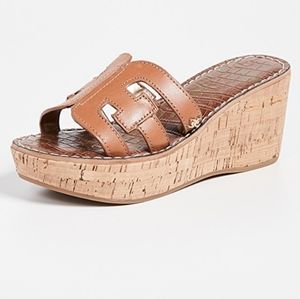 Sam Edelman Shoes | Suede Wedge Javi Sandal | Poshmark
